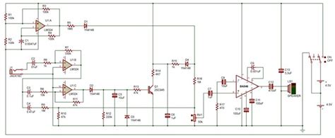 Circuit Agc Utilisant Un Seul Transistor Lm324 Circuit Transistors Single