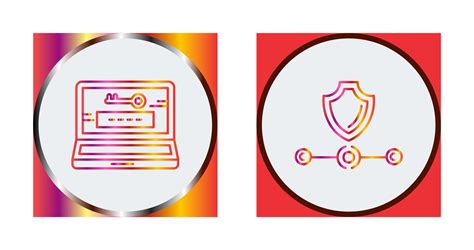 Password And Vpn Icon 32886400 Vector Art At Vecteezy