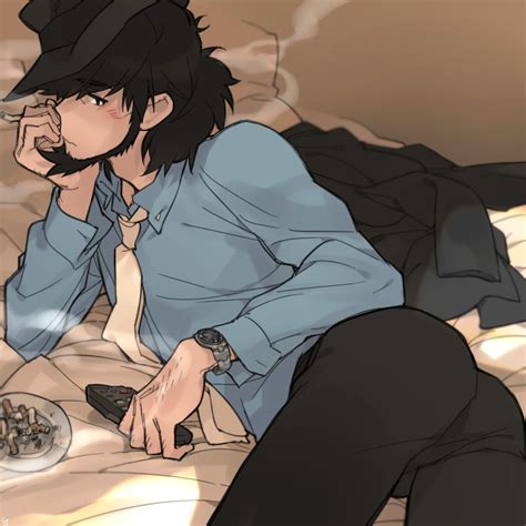 Jigen Daisuke Lupin Iii Drawn By Toujousakana Danbooru