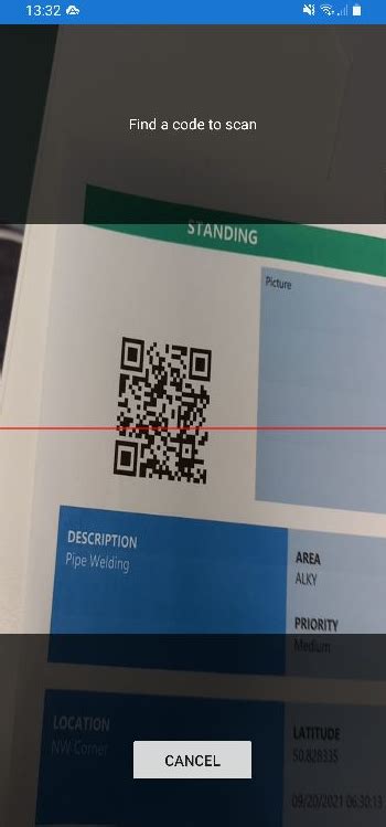 Scanning A QR Code Android
