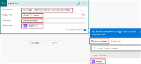 How To Create CSV In SharePoint Using PowerApps And Power Automate