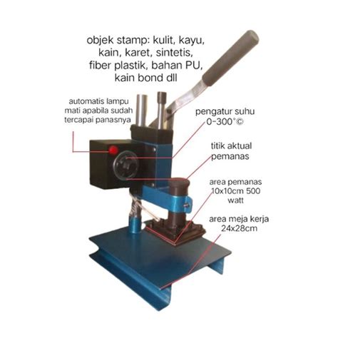 Jual Mesin Hot Stamp Kulit Kg Shopee Indonesia
