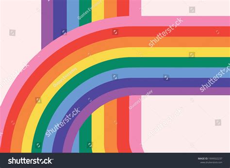 Lgbtq Rainbow Pride Vector Background Stock Vector Royalty Free