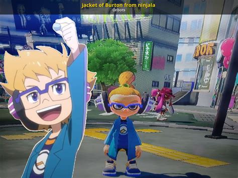 Jacket Of Burton From Ninjala [splatoon] [mods]