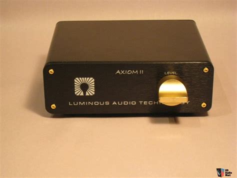 Luminous Axiom Ii Balanced Passive Preamp Volume Control With Mfg Upgrade Free Shipping Photo