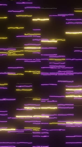 Premium Photo 3d Render Retro Glitch Effect