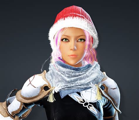 Bdo Fashion Santa Hat Black Desert Online