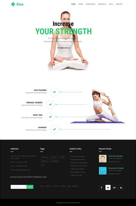 Rise Responsive Multi Purpose Drupal Theme Drupal Joomla Teacher