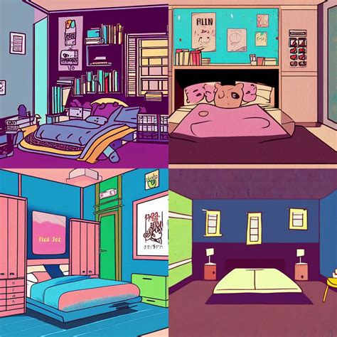 Illustration Of S Anime Lofi Bedroom Stable Diffusion Openart
