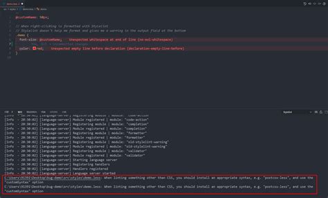 Bug When Linting Something Other Than Css You Should Install An