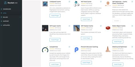 Rocket Still Recommends Caching Plugins Though Its Really About