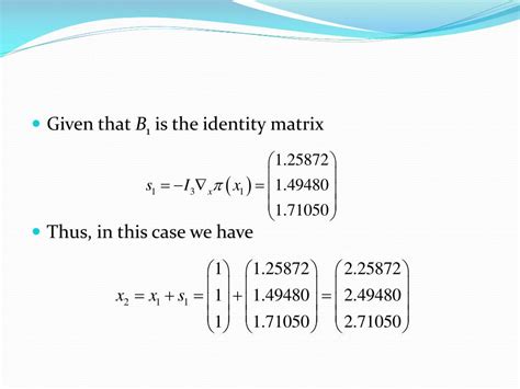 Ppt Conjugate Gradient And Linear Equality Constraints Powerpoint