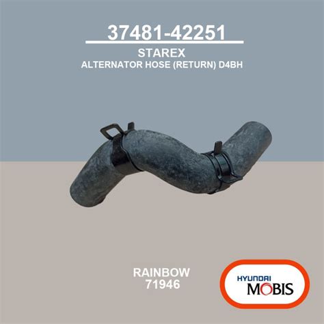 3748142251 Alternator Hose Return For Hyundai Starex D4bh Mobis 3748142251 Alternator Hose Return For Hyundai Starex D4bh Mobis
