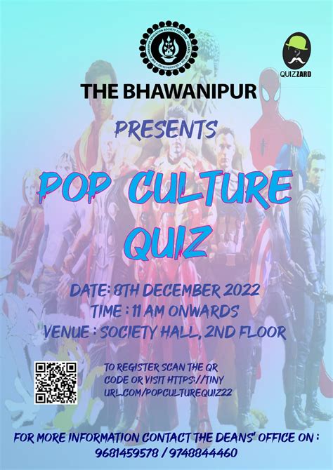 Pop Culture Quiz Besc The Bhawanipur Education Society College