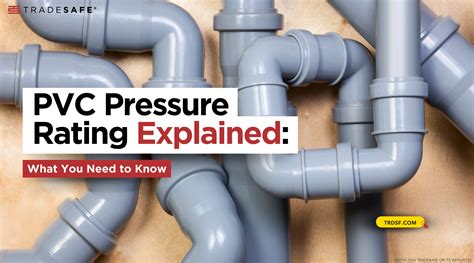 Pvc Pipe Pressure Rating Chart
