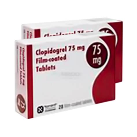 Clopidogrel 75mg 28 Tablets