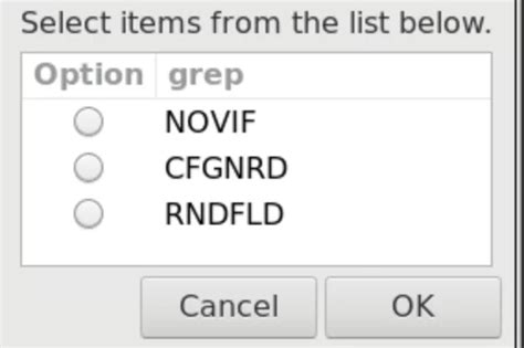 Select Grep From Mulitple Options Learning Gentleman