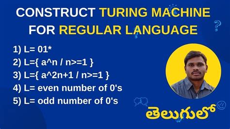 75 turing machine for regular language turing machine for regular