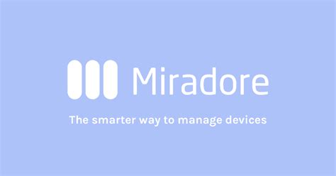 windows device management mdm software miradore