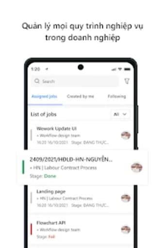 Android 용 Base Workflow 다운로드