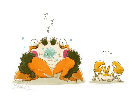 Krabby And Klawf Pokemon Drawn By Asakihayato Danbooru