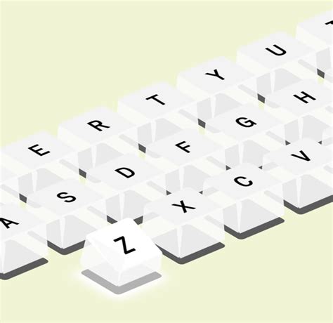 Frances Ng Isometric Qwerty Keyboard
