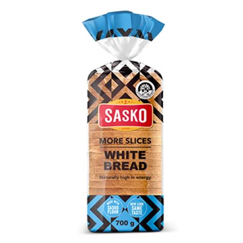 Sasko Bread Everyday White 700g Superb Hyper
