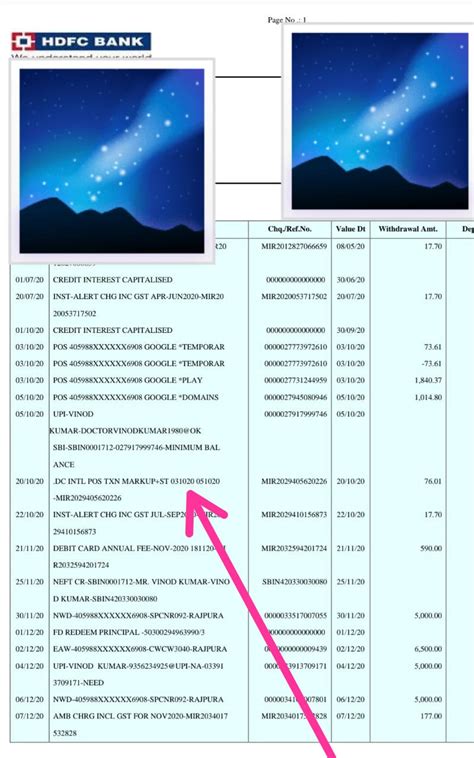 What Is Dc Intl Pos Txn Markup St Charges Svtuition