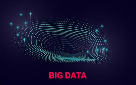 Premium Vector Visual Presentation On Big Data Analysis