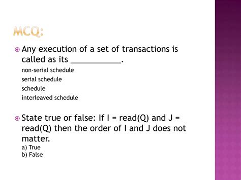schedule in dbms pdf databases computer software and applications