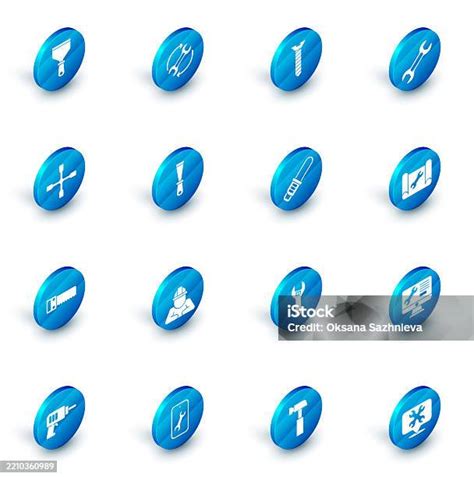 렌치와 화살표를 워크플로우 금속 나사 스패너 휠 렌치 손톱 퍼티 나이프 그래프 용지 전기톱 아이콘으로 설정합니다 벡터 0명에 대한 스톡 벡터 아트 및 기타 이미지 Istock