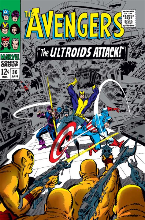 Essential Avengers Avengers 36 “the Ultroids At Tumbex