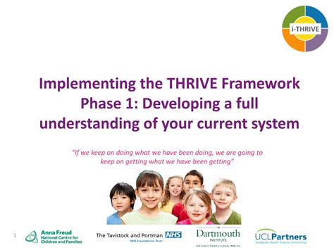Pdf Implementing The Thrive Framework Phase 1 Developing A