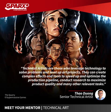 Meet Your Mentor Thao Duong From Sparx Technical Art Sparx