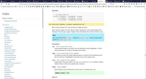 Pdoc Adds Numpy Functions To The Html Of One Of My Modules Issue Pdoc Pdoc GitHub