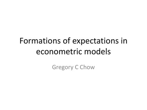 Two Papers On Adaptive V Rational Expectations