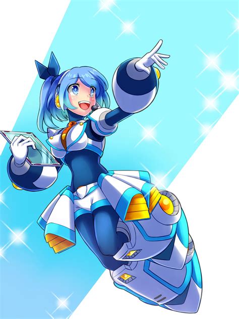 Free Download Hd Wallpaper Anime Anime Girls Mega Man X Rockman X Dive Rico Rockman X
