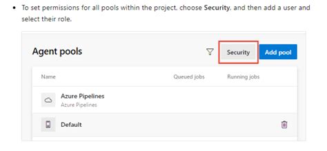 Azure Devops Cli To Query Pipeline Agent Pool Security Roles Stack