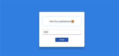 How To Create A Palindrome Checker In Javascript