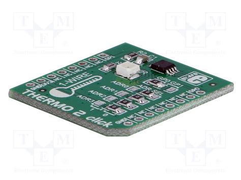 thermo2 click mikroe click board prototype board comp ds1825 3