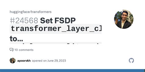 Set Fsdp `transformerlayerclstowrap` To `modelnosplitmodules