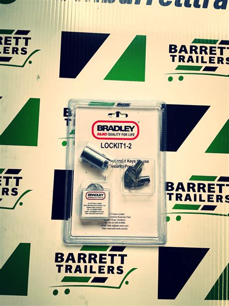 Bradley Doublelock Lockit1 2 Trailer Coupling Lock Barrett Trailers