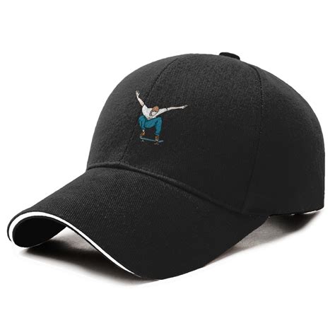 Skater Boy Skateboarding Baseball Cap
