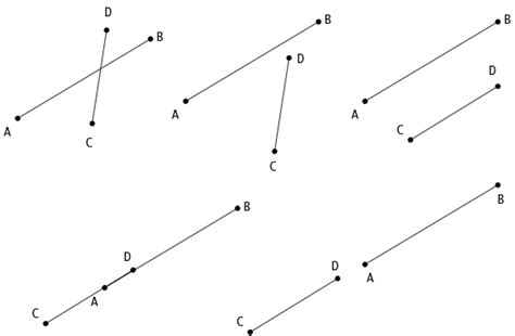 Algebra Precalculus Finding Out Whether Two Line Segments Intersect