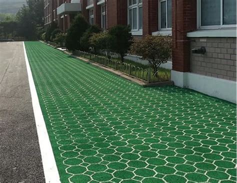 Virgin Hdpe Green Permeable Plastic Grass Pavers Gravel Path Stabilizer