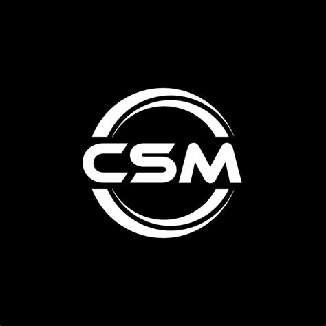 Csm Logo Diseño Inspiración Para Un único Identidad Moderno Elegancia