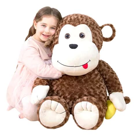 Peluche Con Forma De Mono Gigante Ikasa 30 Cm Cuotas Sin Interés