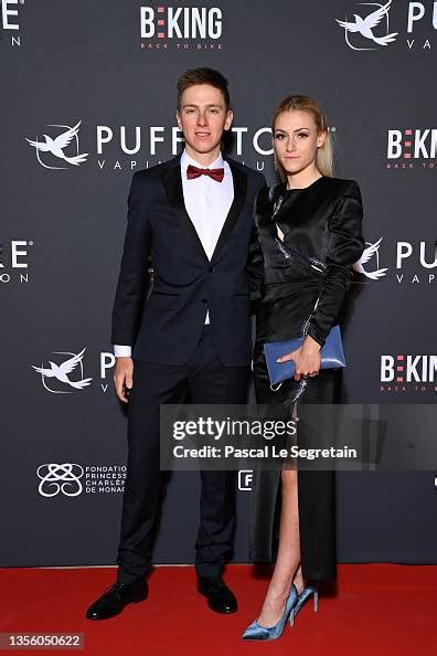 Tadej Pogacar And Urska Zigart Attend The Monaco Beking 2021