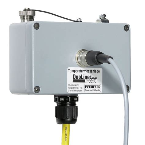 Duoline Star Mobile Tragbares Temperatur Messsystem Produkt Pfeuffer®