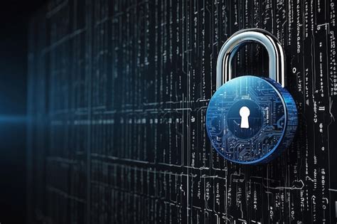 Securing Data Cyber Protection Measures In Action Premium Ai Generated Image